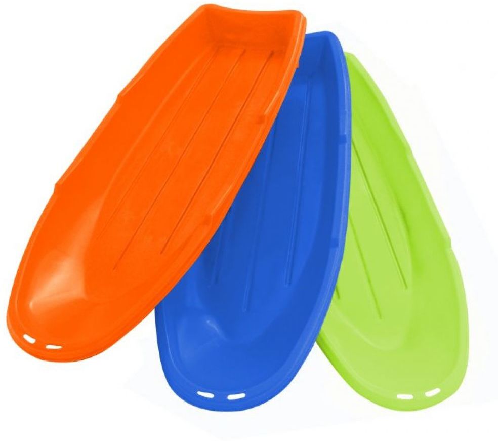 Winter Lightning Double Sledge Pack Of 3 - Plastic Sledges