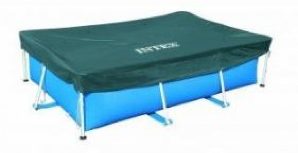 Intex 4.6M X 2.26M Rectangular Pool Cover - 28039 - Pool Covers - Winter