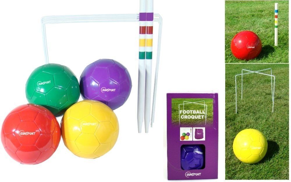 Sunsport Football Croquet Garden Game - Garden Games