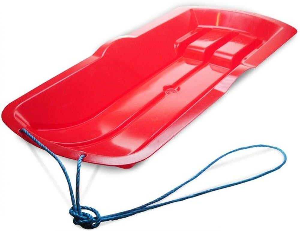 Alpha Red Sledge Toboggan- Pack Of 60 - Wholesale Plastic Sledges