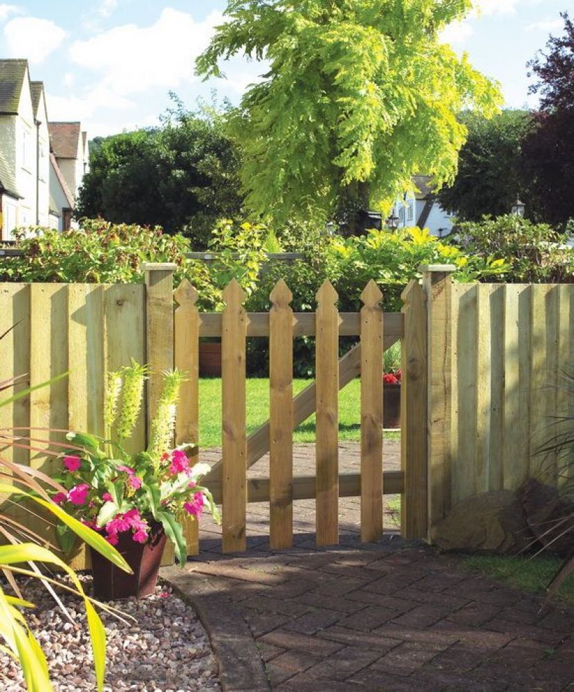 Elite Palisade Gate - Garden Gates