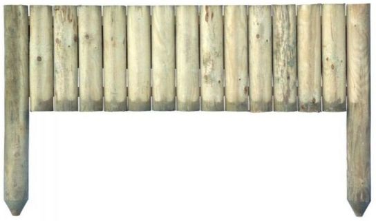 Log Edging Board - Paving Planters and Edgings