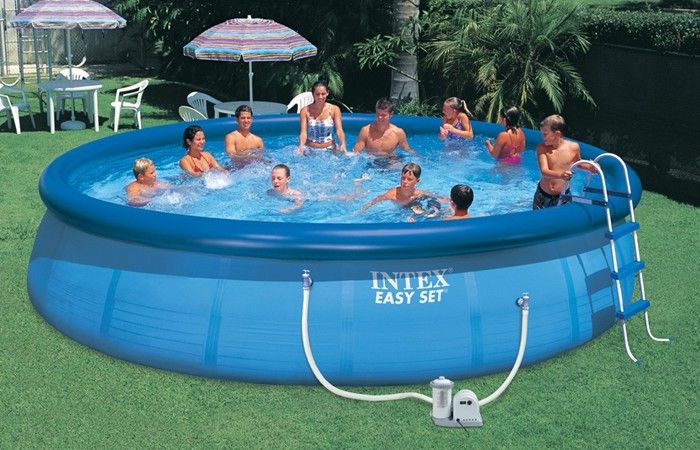Intex Easy Set Inflatable Pool Package 18ft x 42"