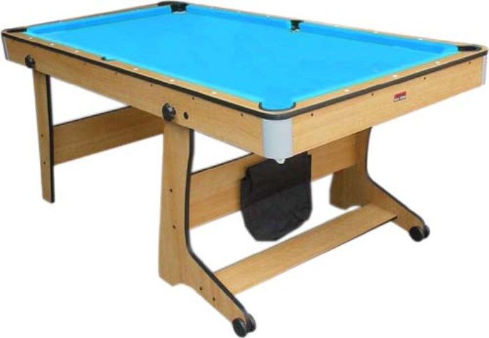 BCE 6ft Folding Pool Table - Splash & Relax