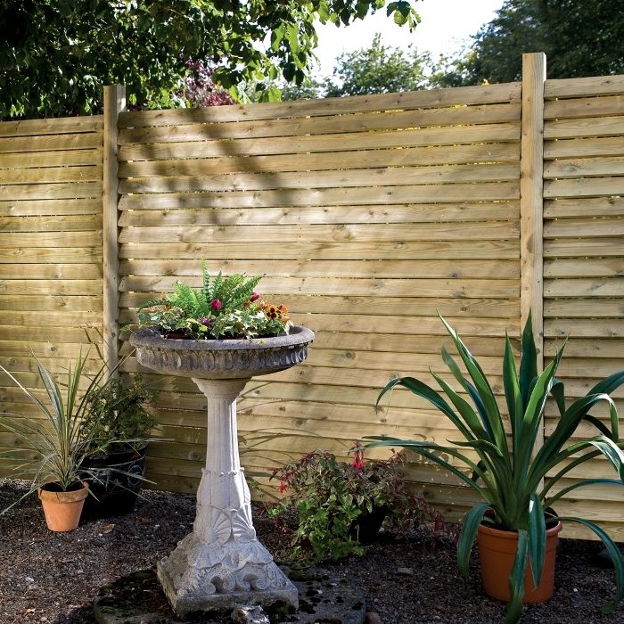 Louver Fence Panel - Grange Fencing