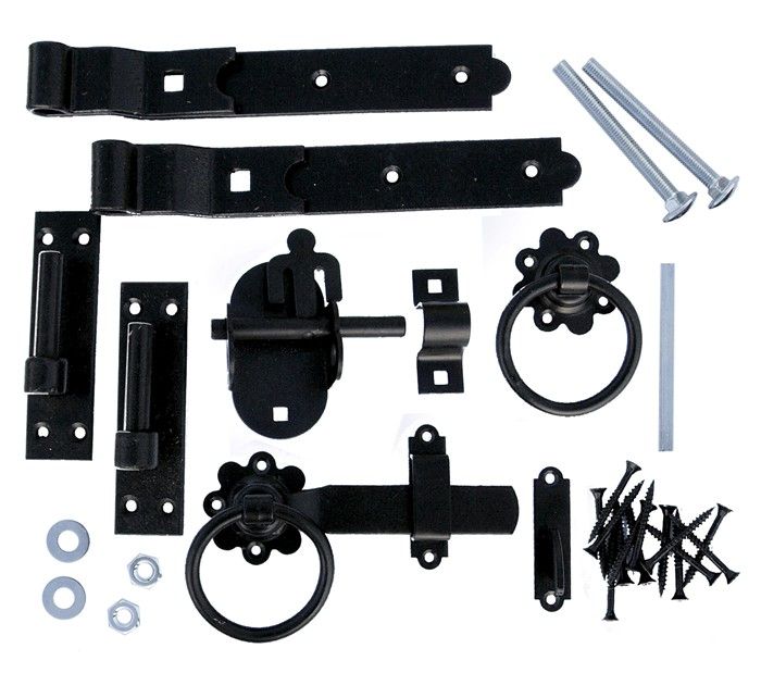 Ironmongery Set For Single Gates - Garden Gates