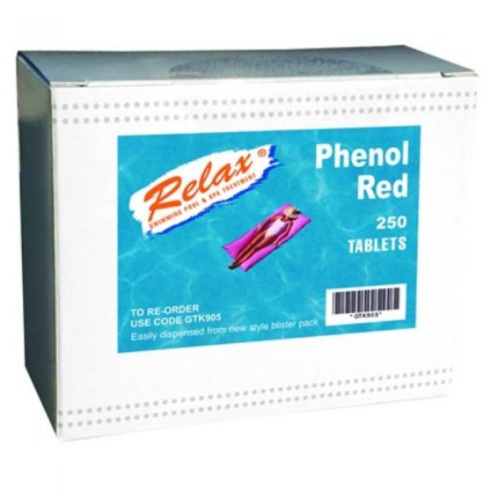 pH Phenol Red Test Tablets Pk. 250 - Pool Cleaning & Chemicals
