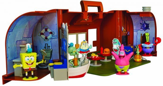 Simba Spongebob Krusty Krab Action Figure Playset