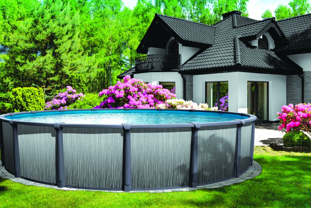 Garden Leisure Gemini Round Steel Pool - 15ft Diameter - Steel Pools