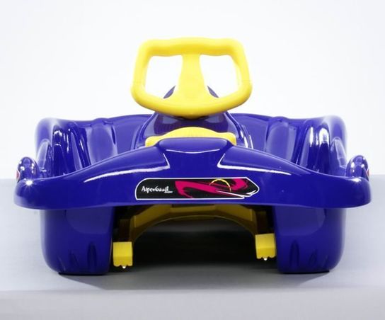 Snow Space Pink Sledge Toboggan - Plastic Sledges