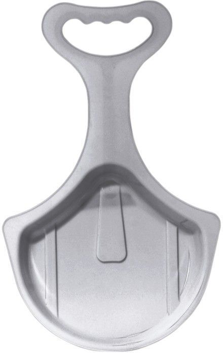 Snow Glider Pink Sledge Toboggan - Plastic Sledges