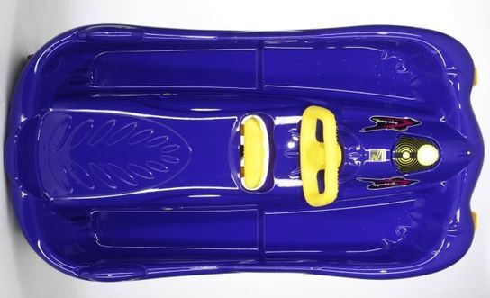 Snow Space Pink Sledge Toboggan - Plastic Sledges